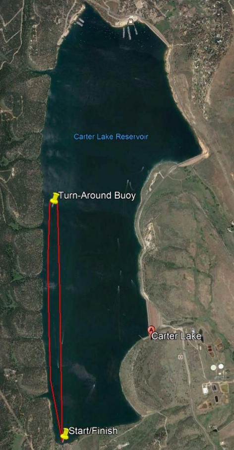 Carter Lake Crossing - Mountain Swim Series
